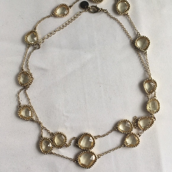Talbots | Jewelry | Vintage Talbots Glass Necklace Long | Poshmark